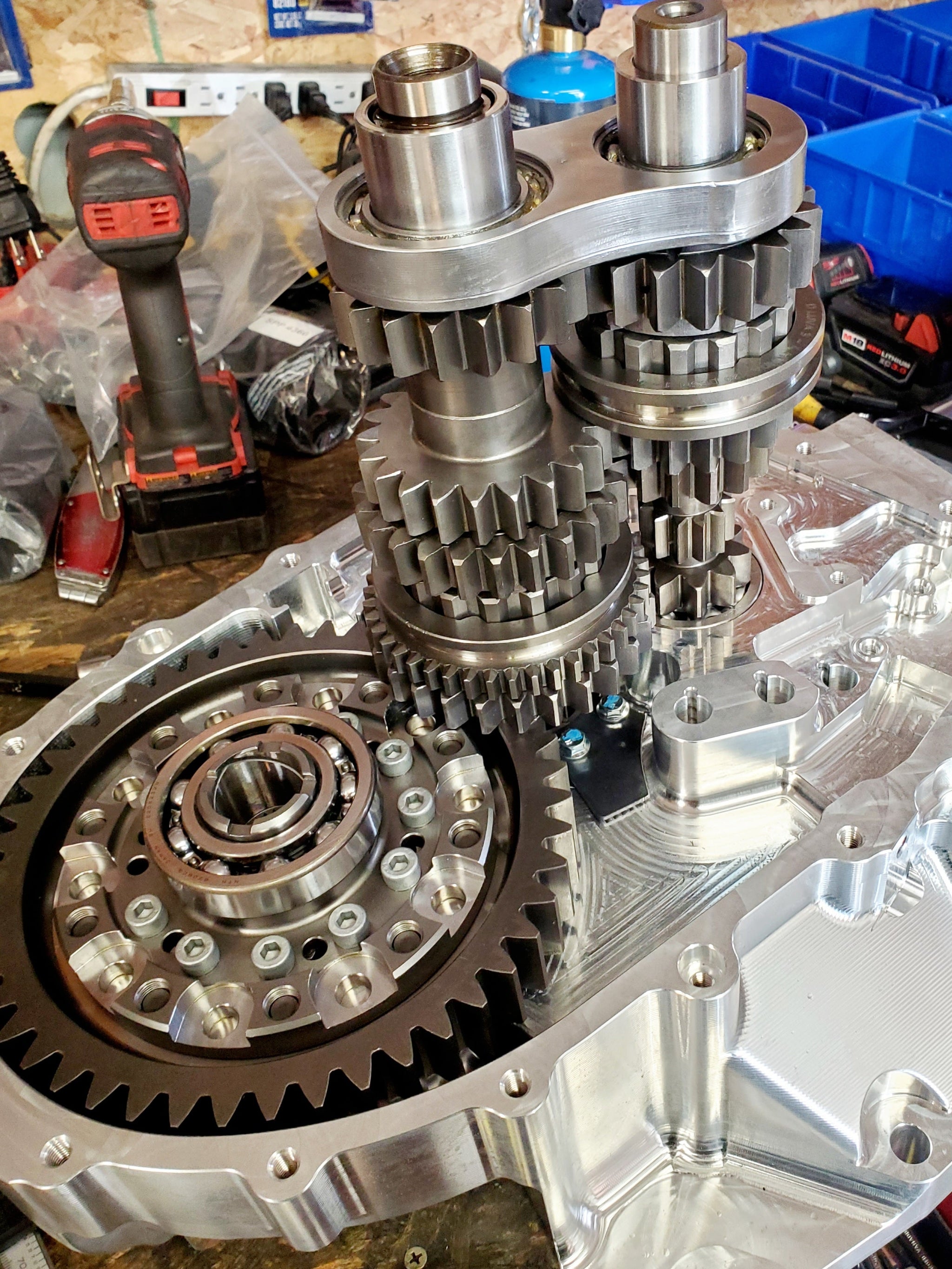 K SERIES TURBO 1-4 HD STRAIGHT CUT, CUFF, FINAL DRIVE AND FORK FULL RA ...